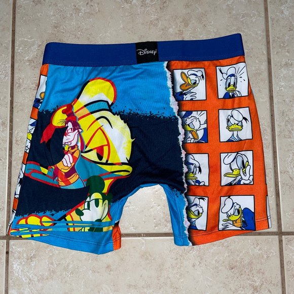 Disney | Underwear & Socks | Mens Disney Mickey Goofy Donald Duck Crazy ...
